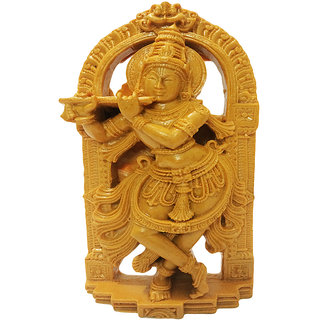 Buy Exclusive Krishna Playing Basuri Statue By Returnfavors Online ...