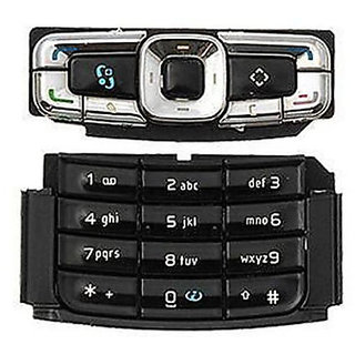 Buy Replacement Keypad Keyboard For Nokia N95 8GB Black Online @ ₹540 ...