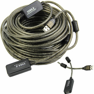 Buy New 20M 65FT High Speed 480Mbps USB 2.0 Active Extension Repeater ...