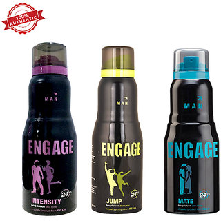 Buy Engage Men Combo Deo Buy 2 Get 1 Free (Mate+Jump+Intesity) Online ...