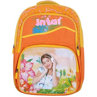 La Plazeite Girls Intai Orange School Bag SB-0128