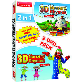 Buy 2 in 1 Nursery Rhymes 2 DVD Pack Online @ ₹249 from ShopClues