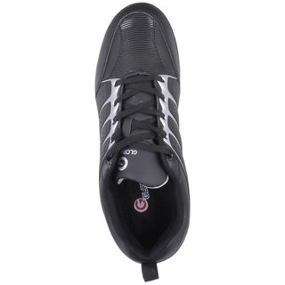 Globalite Men's Spyder X Black/Silver Running Sport Shoes GSC0121