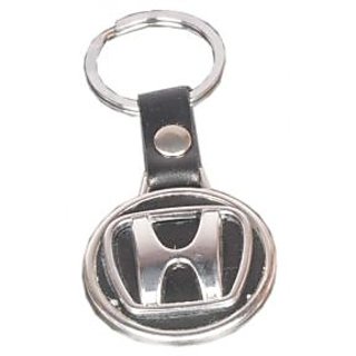 Buy Honda Logo Key Chain Metal Leather Finish Mettalic Online @ ₹206 ...