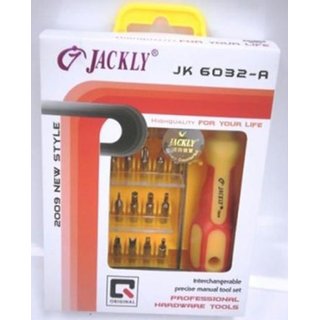 Jackly Tool Kit 32 in 1 JK 6032 A Toolkit 32 Bits MODEL JK 6032-A