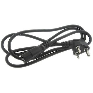 Buy Server Power Cable Cord 3 Pin for Monitor SMPS Computer CPU PC 1.5 ...