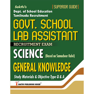 Buy LAB ASSISTANT - SCIENCE GK STUDY MATERIALS OBJECTIVE TYPE QA (E ...