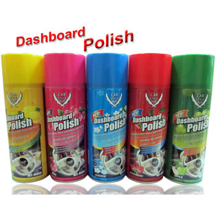 Car Dashboard Polish With Various Air Freshener