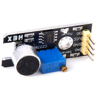 Buy Analog Sound Sensor Module Microphone MIC Controller for Sound ...