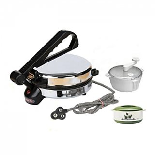 Buy Roti maker with aata maker and roti box Online @ ₹1200 from ShopClues