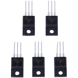 Buy 5Pcs N-Channel Power Mosfet 10N60 10A 600V Package To-220F Online @ ₹433 from ShopClues