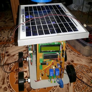 Buy Wireless Solar Grass Cutter-- homemade tested and assembled project ...