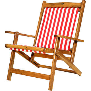 Buy Royal Easy chair - low back Teakwood Chair Online @ ₹2500 from ...