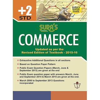Buy 12th Standard Commerce Guide English Medium Tamilnadu State Board ...