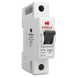 Buy HAVELLS 20 AMP SINGLE POLE MCB SET OF 2 Online @ ₹390 from ShopClues