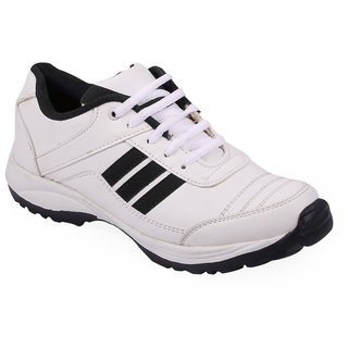 Buy Stylos Men'S Black & White Running Shoes Online @ ₹499 from ShopClues
