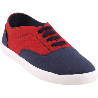Buy Globalite Mens Enigma Navy Red Sneakers - GSC1110 Online @ ₹999 ...