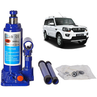 Buy Takecare 3 Ton Hydraulic Bottle Jack For Mahindra Scorpio Old Model ...