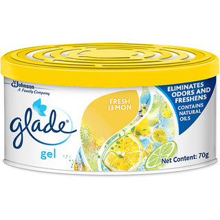 Buy Glade Gel Car Air Freshener Lemon 70 gm Online @ ₹99 from ShopClues