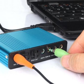 Buy Usb Sound 6 Channel External Sound Card 5.1 Surround Sound Usb 2.0 ...