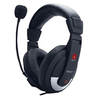 Buy iBall Stereo Headset With Crystal Clear Sound COLOUR BLACK Online ...