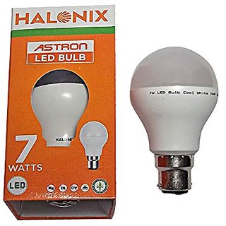 Buy Halonix 7W Astron Led Bulb B-22 Base For Home,7 Watt (1 Pc) Online ...