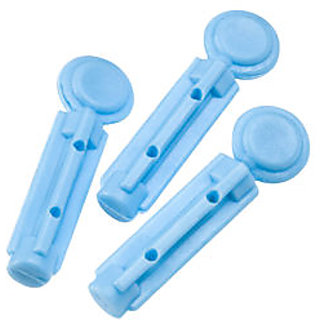 Buy 100 PCS HIGH QUALITY BLUE ROUND LANCETS FOR ALL LANCING DEVICES ...