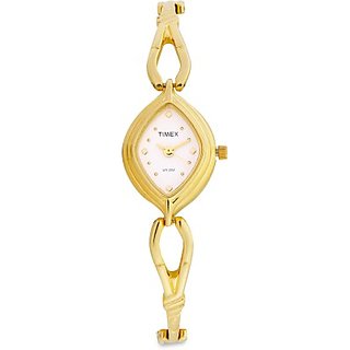 Buy Timex Quartz White Oval Women Watch LS07 Online @ ₹1305 from ShopClues