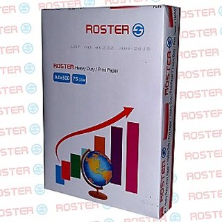 Buy A4 PAPER ROSTER PACK OF 10 PCS. Online @ ₹2500 from ShopClues