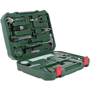 Buy Bosch All-in-One Metal 108 Piece Hand Tool Kit (Silver, Black and ...