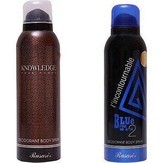 Buy Rasasi Knowledge MenBlue Incontournable Combo Set (Set Of 2) Online ...