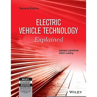 Buy ELECTRIC VEHICLE TECHNOLOGY EXPLAINED, 2ND ED Online @ ₹599 from ShopClues