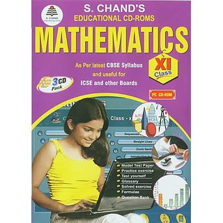 Buy CLASS 11 - S CHAND MATHEMATICS (3 CDs) Online @ ₹299 from ShopClues