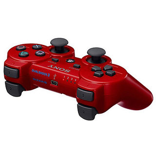 Sony Dual Shock 3 Wireless Controller (Red, For PS3)