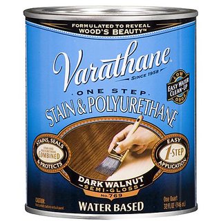 Buy Dark Walnut Wood Stain And Polyurethane Wood Varnish In One Step ...