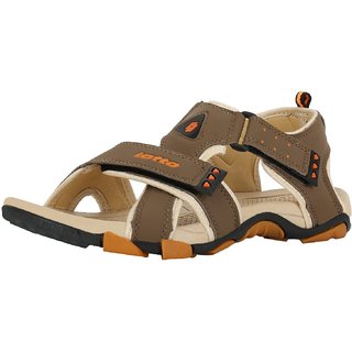 Buy Lotto Mens Sandals Musketeers Brown/Beige GT7076 Online @ ₹999 from ...