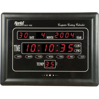 Buy Ajanta LED Digital Wall Clock - OLC- 103 Online @ ₹1525 from ShopClues