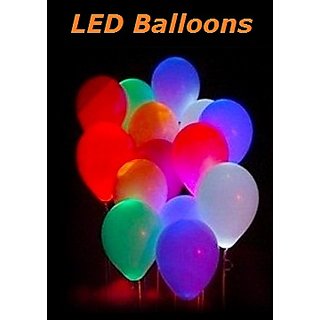Buy Set of 20 LED Balloons for Party Event Online @ ₹500 from ShopClues