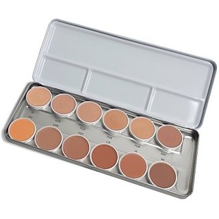 Buy Stars Cosmetics Stars 12 Shades Foundation Pallate Foundation ...