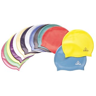 Buy Imported Silicon Swimming Cap For Swimming Online- Shopclues.com