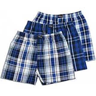 Buy Tiknos pack of 3 Kids checkered Boxer shorts Online @ ₹450 from ...