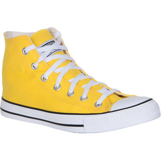 Buy Converse MenS Yellow Lace Up Sneakers Online @ ₹1299 from ShopClues
