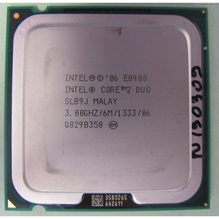 Buy Intel Core2 Duo Processor E8400 (6M Cache, 3.00 GHz, 1333 MHz FSB ...