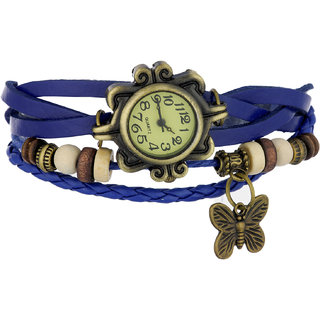 Buy Grabito Blue Vintage Rope Watch Online @ ₹199 from ShopClues