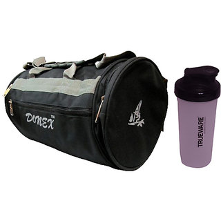 Buy Combo Donex 11 L Gym Bag Black and Trueware Protein Shaker 1284 ...