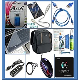Buy 10 in 1 laptop accessories kit Online @ ₹990 from ShopClues