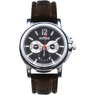 Sottas Formals Analog Black Dial Watch