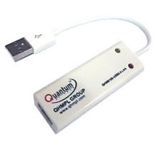 Buy Quantum USB 2.0 LAN card adapter QHM 8106 Online @ ₹340 from ShopClues