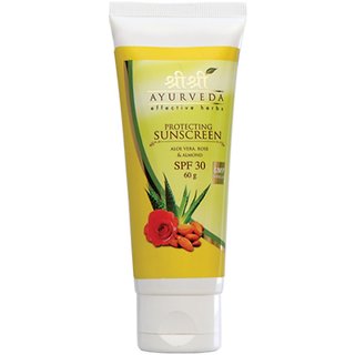 Buy Ayurvedic Sunscreen 60gm Online @ ₹149 from ShopClues