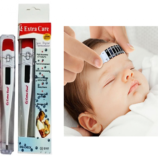 Buy Combo Forehead Strip Digital Fever Clinical Thermometer Online ...